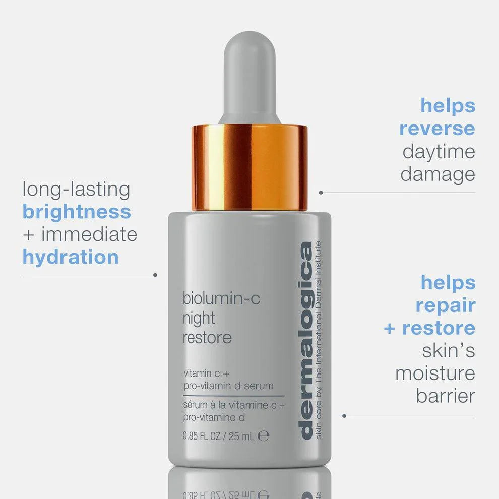 biolumin-c night restore serum – Dermalogica Malaysia